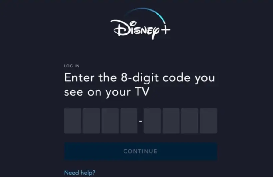 How to Enter Disneyplus.Com Login Begin 8 Digit Code?